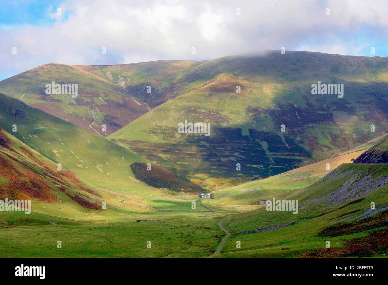 The Dalveen Pass in the Lowther Hills, Dumfries & Galloway, Scotland ...