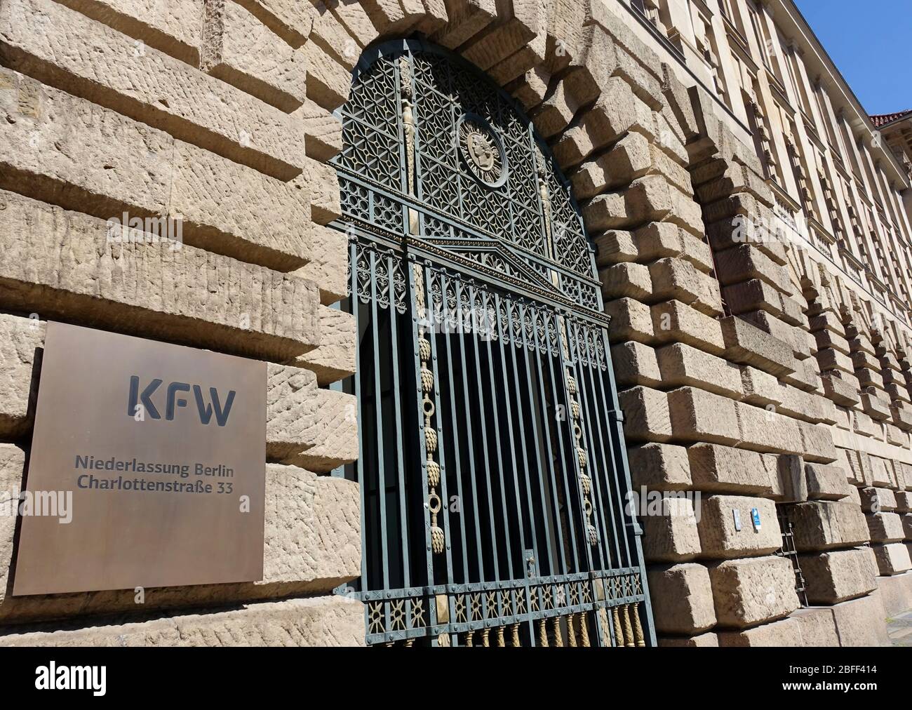 European bank for reconstruction and development sign hi-res stock ...