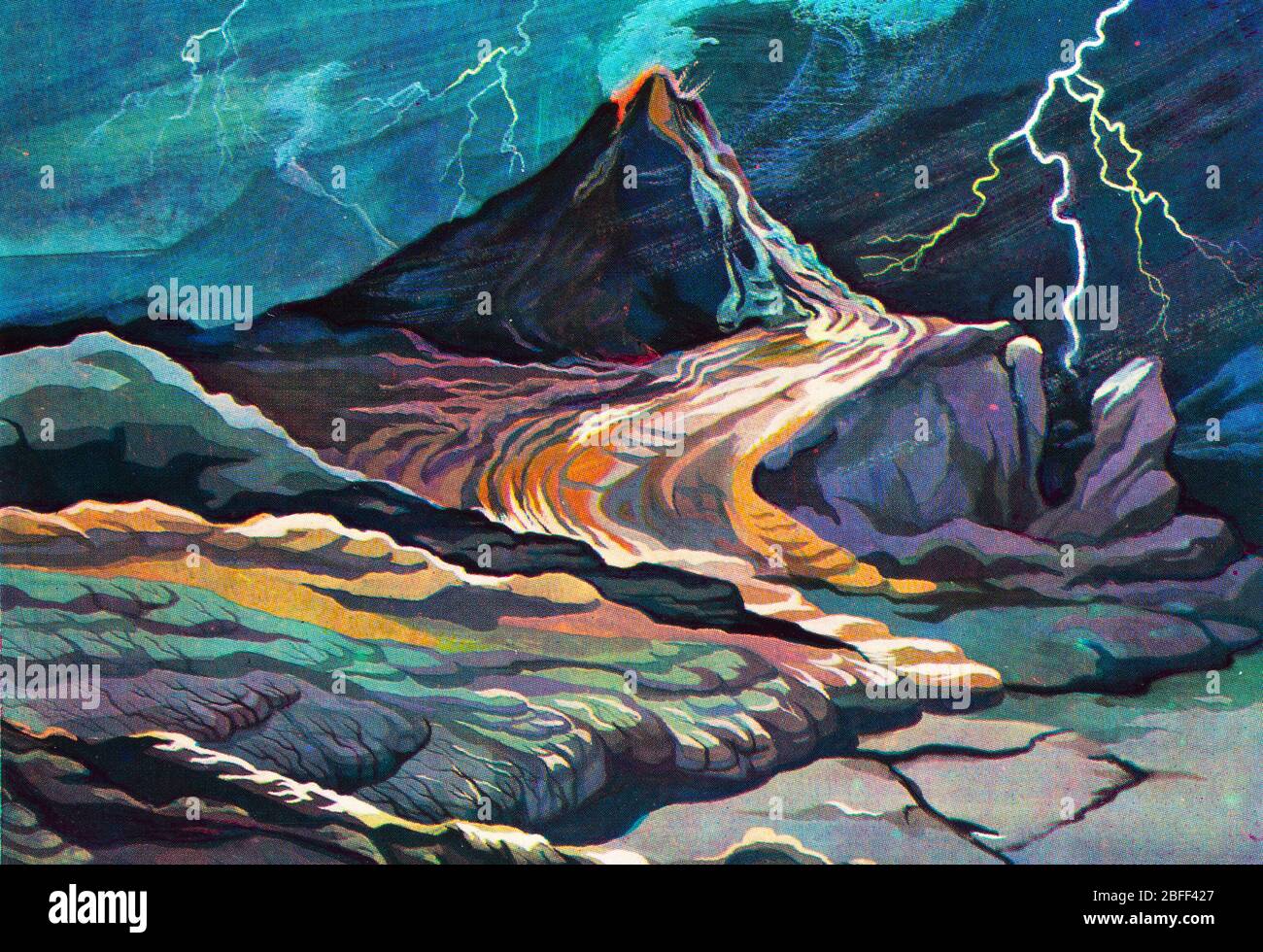 Prehistoric Landscape Background