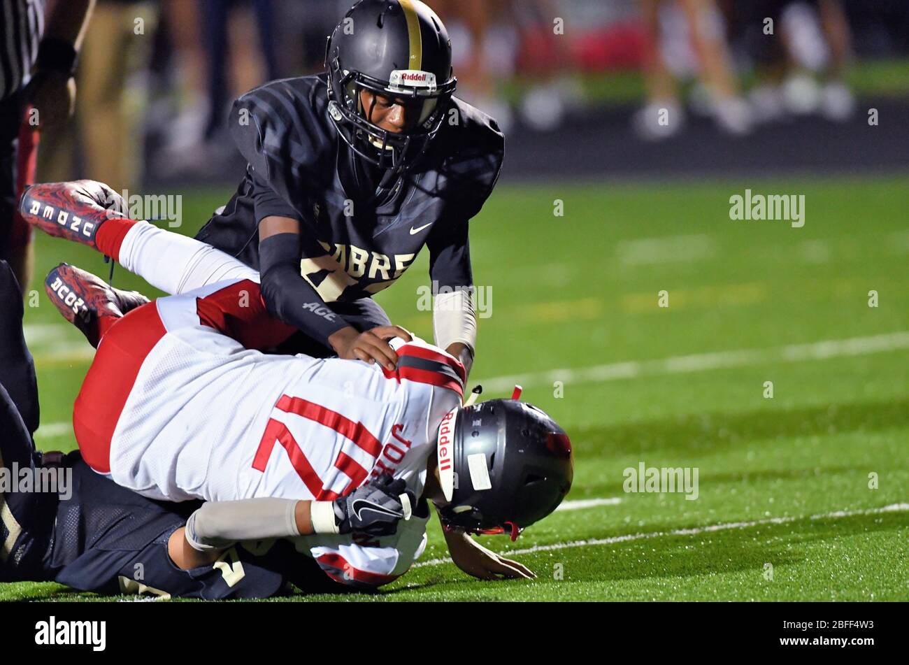 American football touchdown hi-res stock photography and images - Alamy
