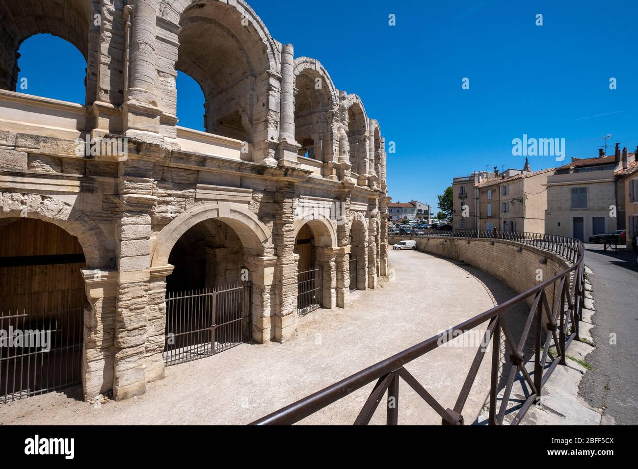 Roman Amphitheatre in Arles, France, Europe Stock Photo - Alamy