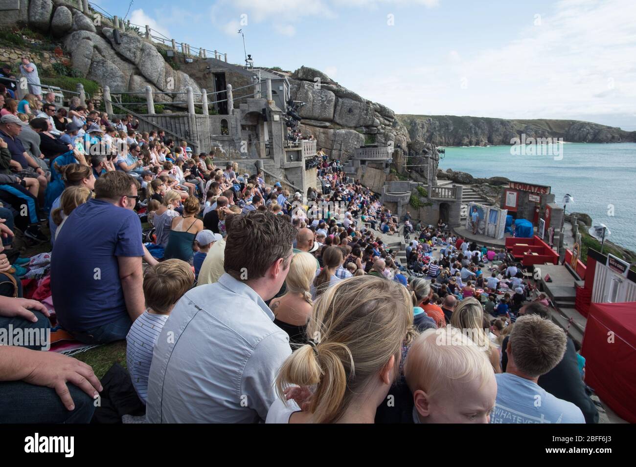 The Minack Theatre Stock Photo - Alamy
