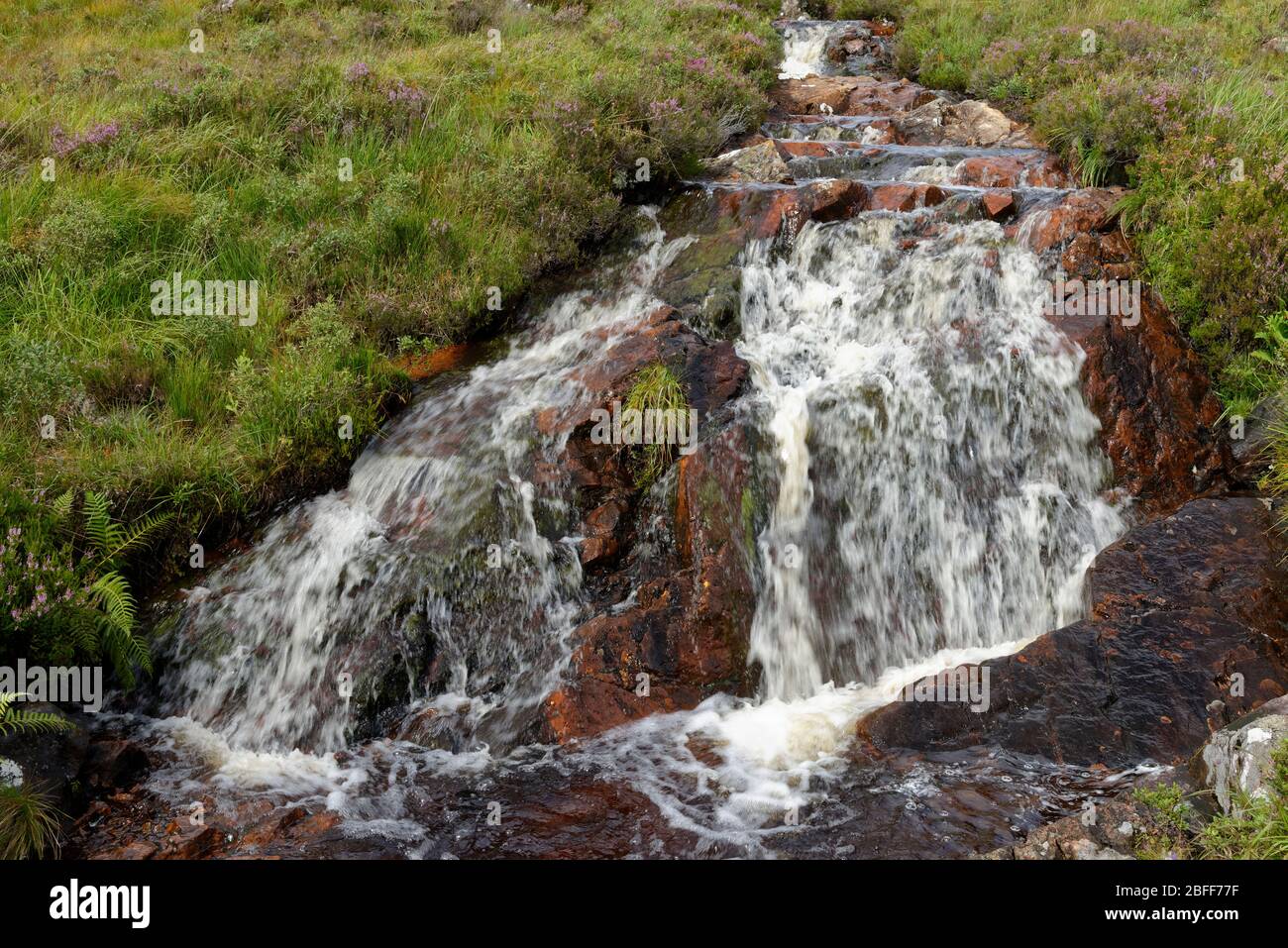 Moorland stream and waterfall hi-res stock photography and images - Alamy