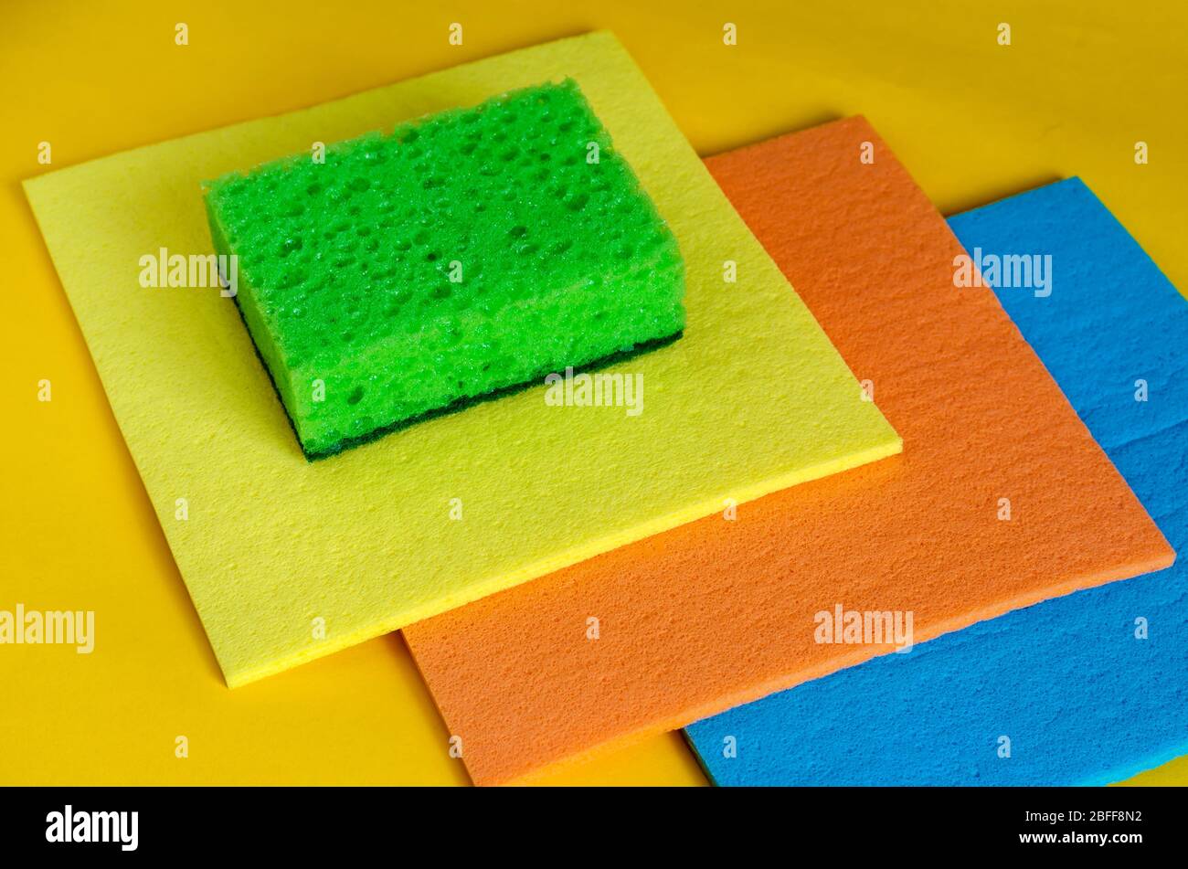 Green Kitchen Sponge