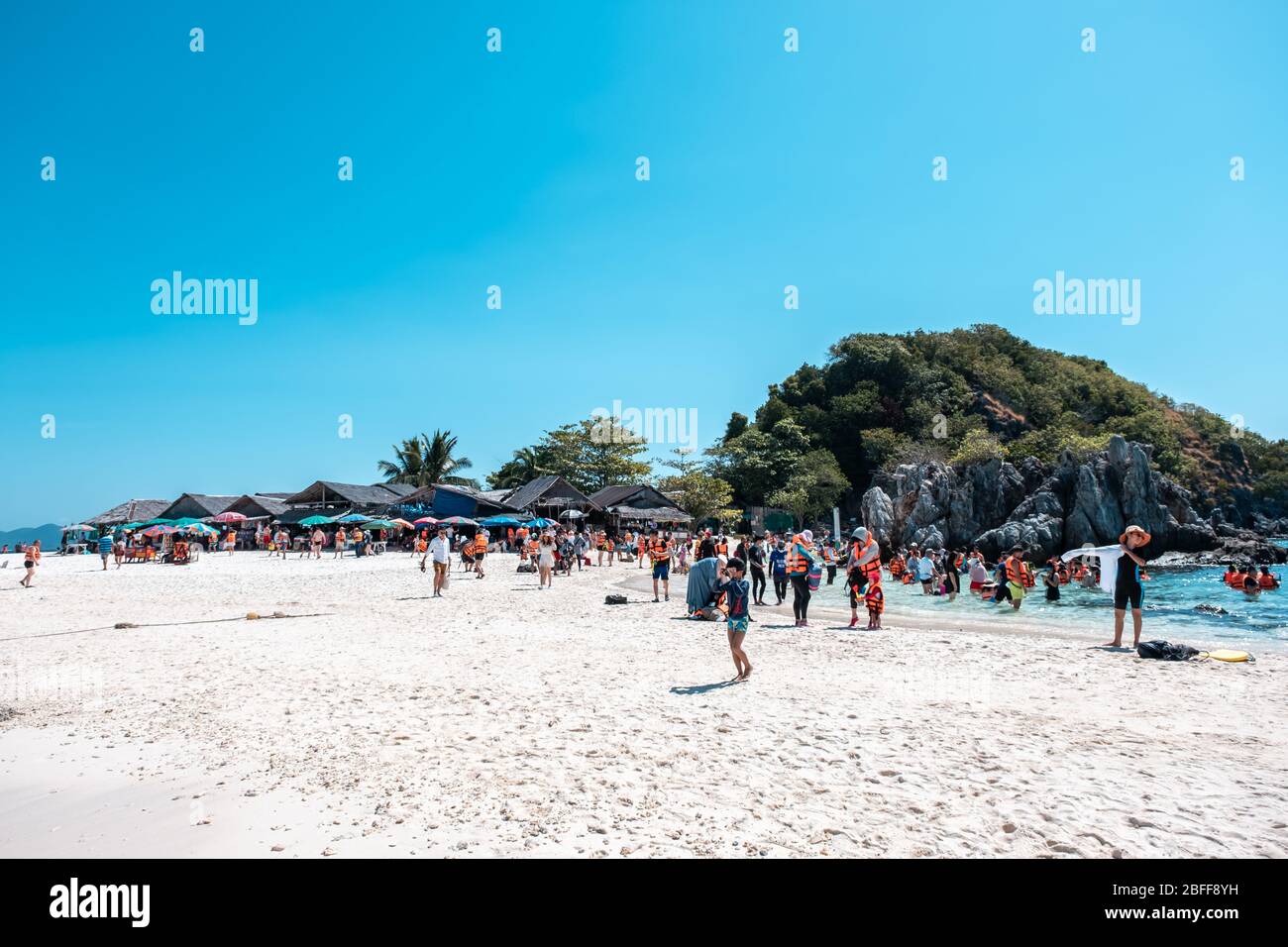 Koh Khai Nai, Nok / Thailand - January 17, 2020: Koh Khai Nai Island ...
