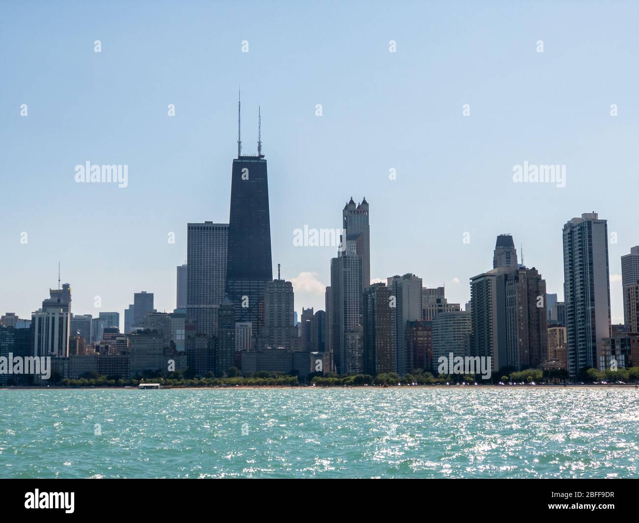Chicago downtown skyscrapers skyline panorama Stock Photo - Alamy