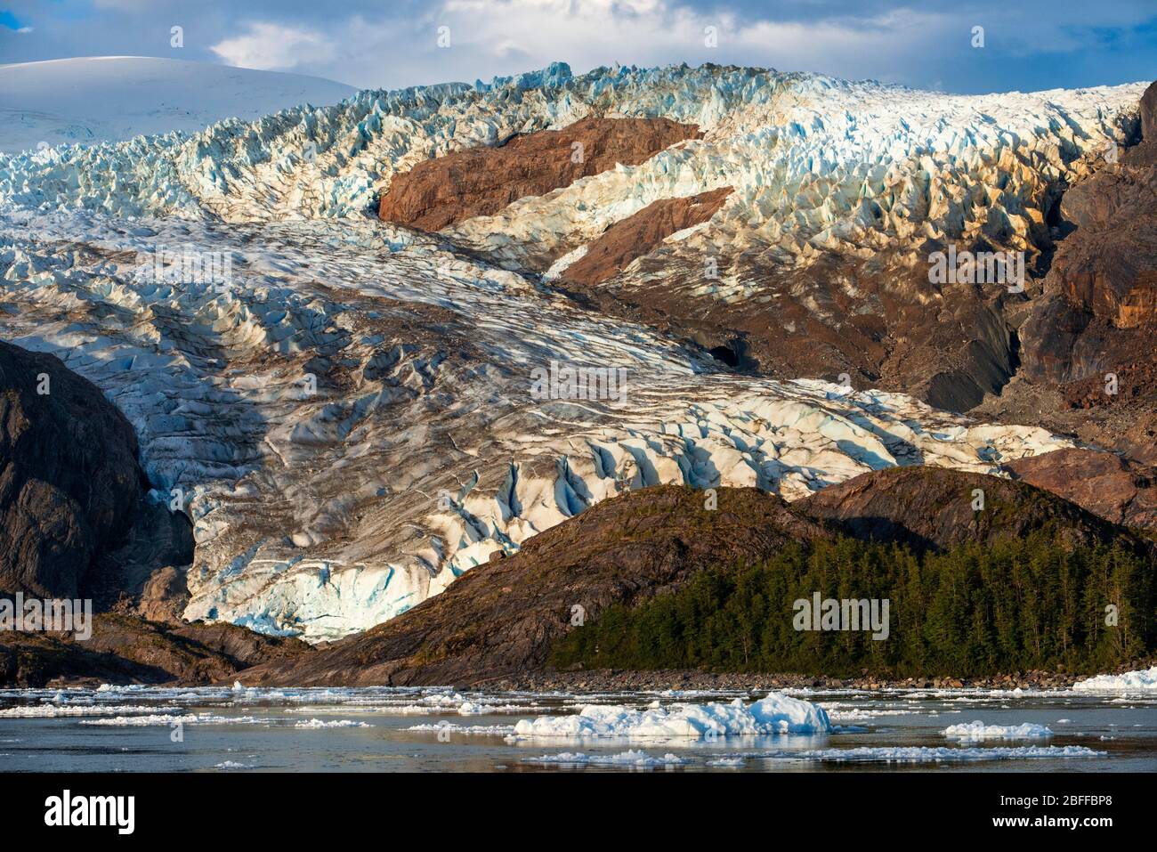 Fjord Calvo On The Edge Of The Sarmiento Channel in Bernardo O'Higgins ...