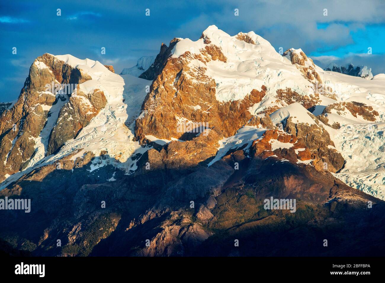 Mountains of Fjord Calvo On The Edge Of The Sarmiento Channel in ...