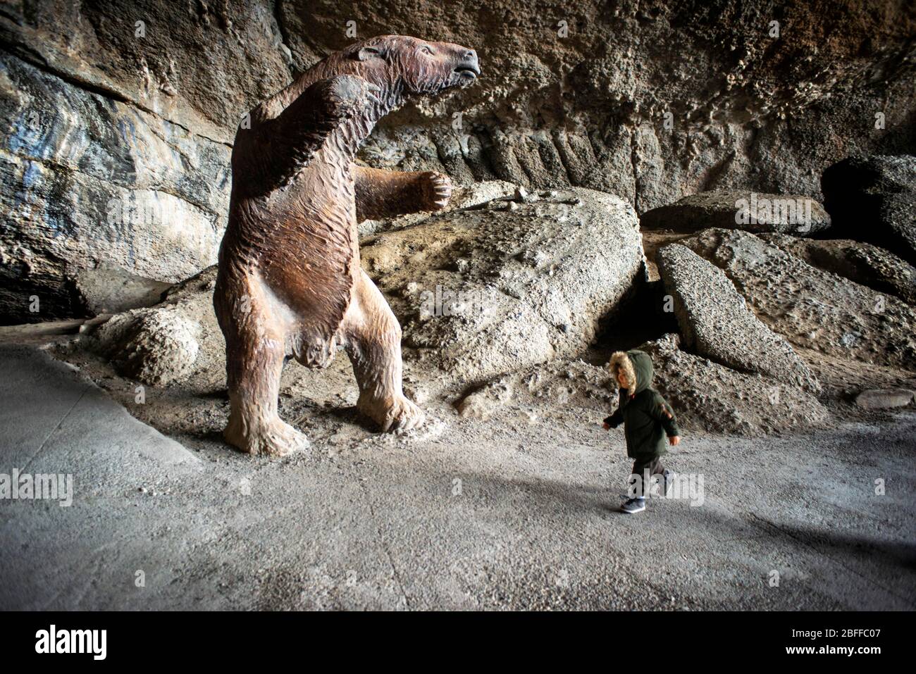 Milodon caves hi-res stock photography and images - Alamy