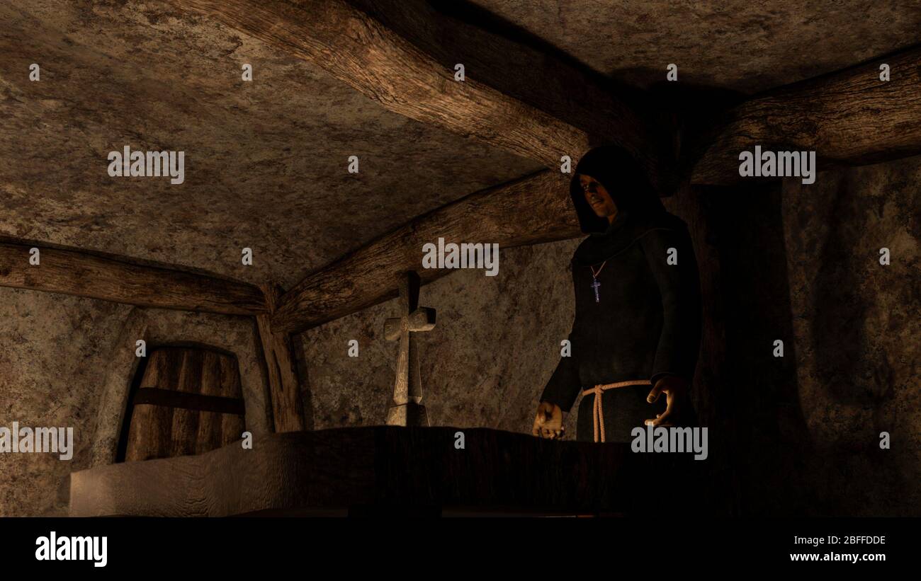 Candlestick cross table hi-res stock photography and images - Alamy