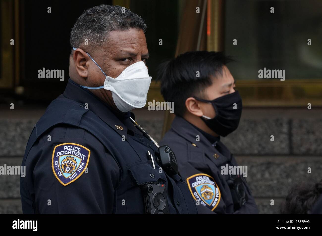 New York, NY, USA. 18th Apr, 2020. Activists with Refuse Fascism ...