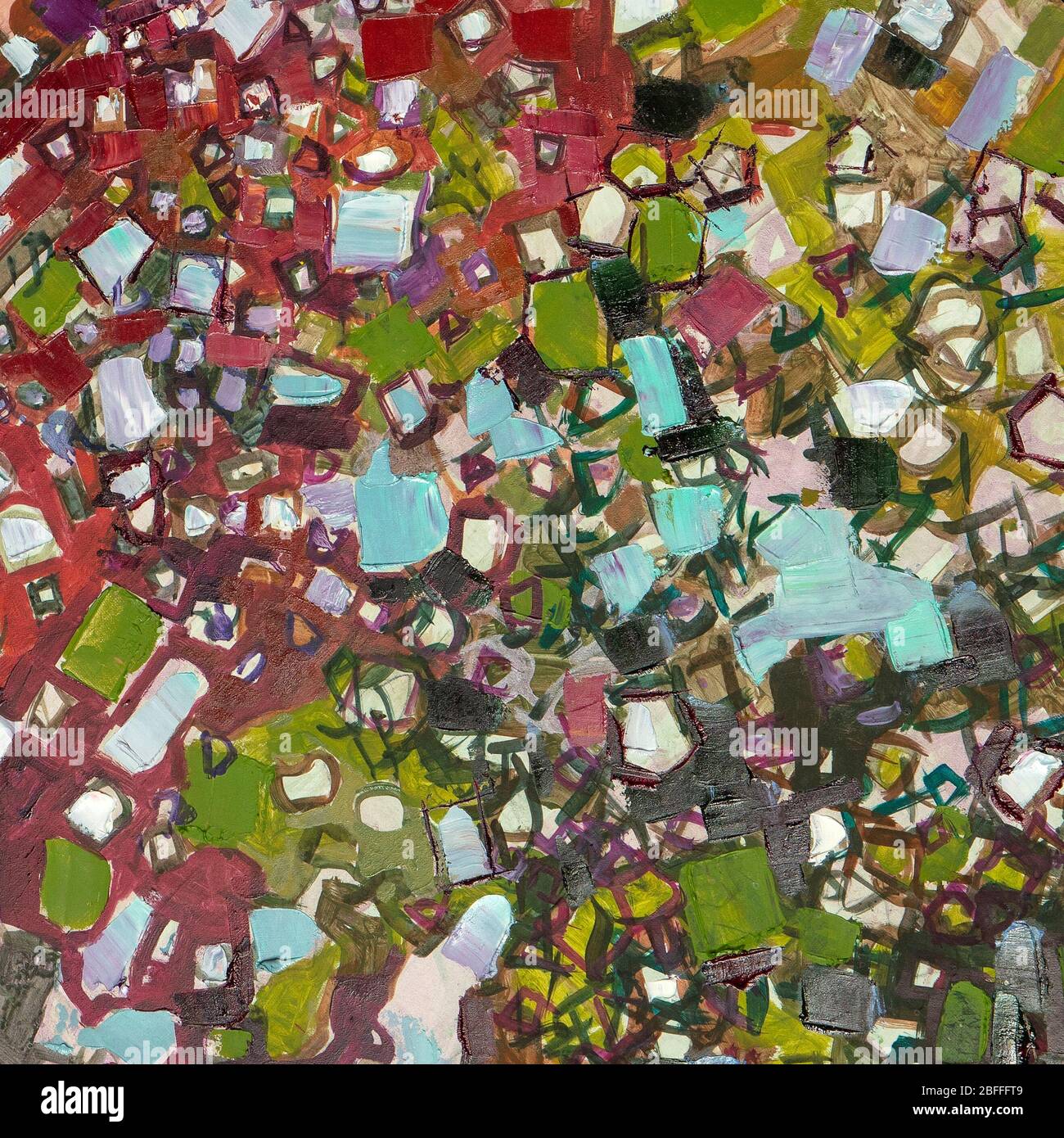 oil painting fragment, abstract illustration Stock Photo - Alamy