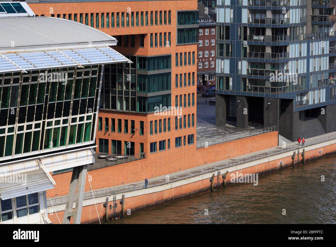 Cruise Center, Altona District, Hamburg, Germany, Europe Stock Photo ...