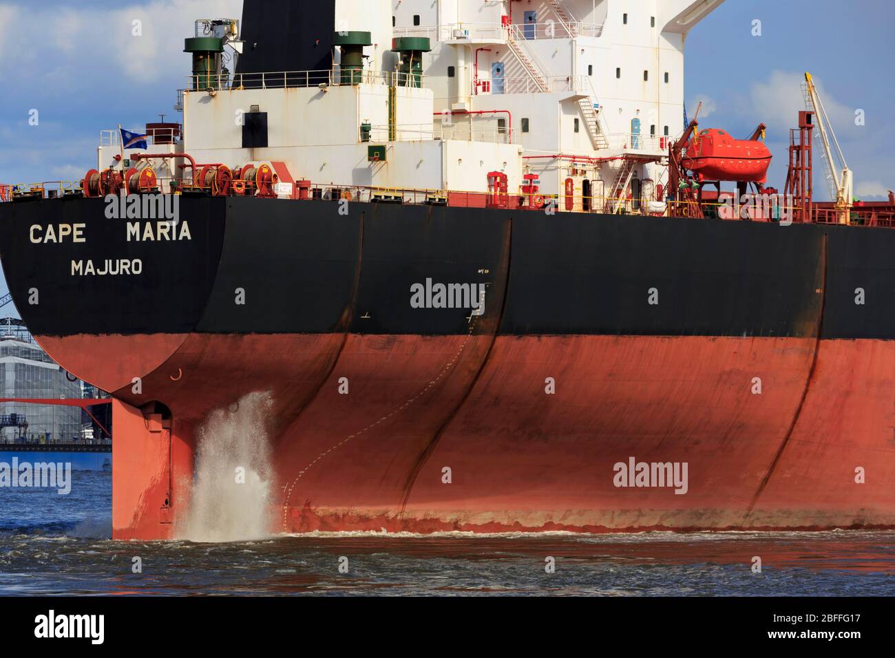 Oil Tanker, Elbe River, Hamburg, Germany, Europe Stock Photo - Alamy