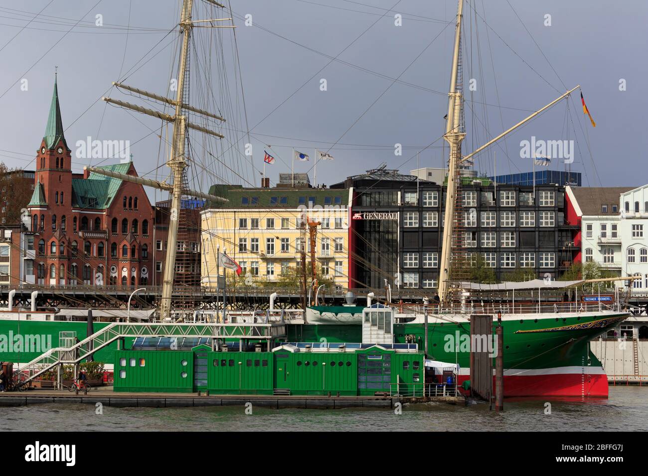 Historic sailing ship rickmer rickmers hi-res stock photography and ...