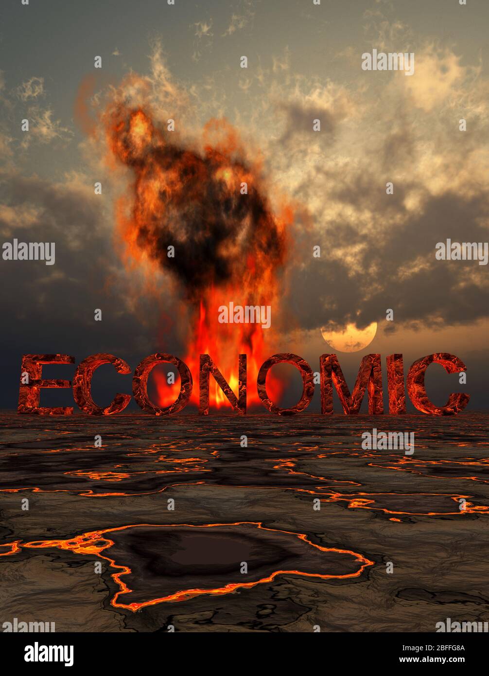Economic explosion hi-res stock photography and images - Alamy