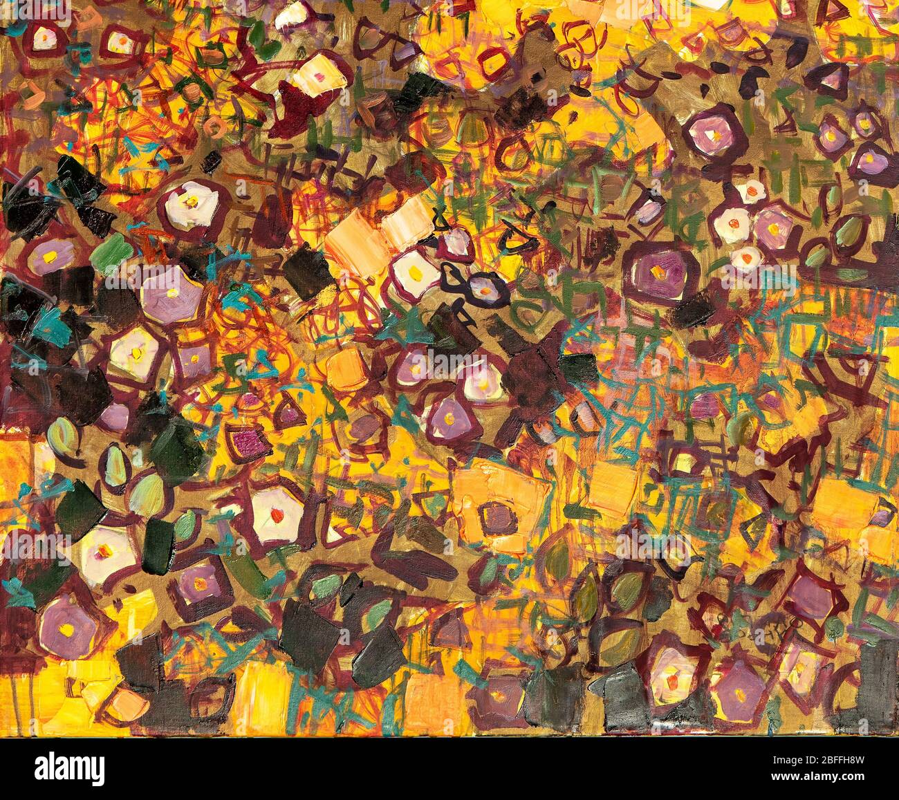 oil painting fragment, abstract illustration Stock Photo - Alamy