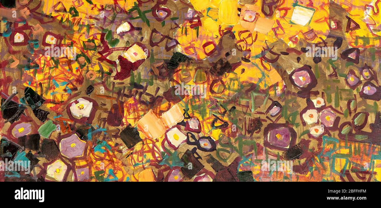 oil painting fragment, abstract illustration Stock Photo - Alamy