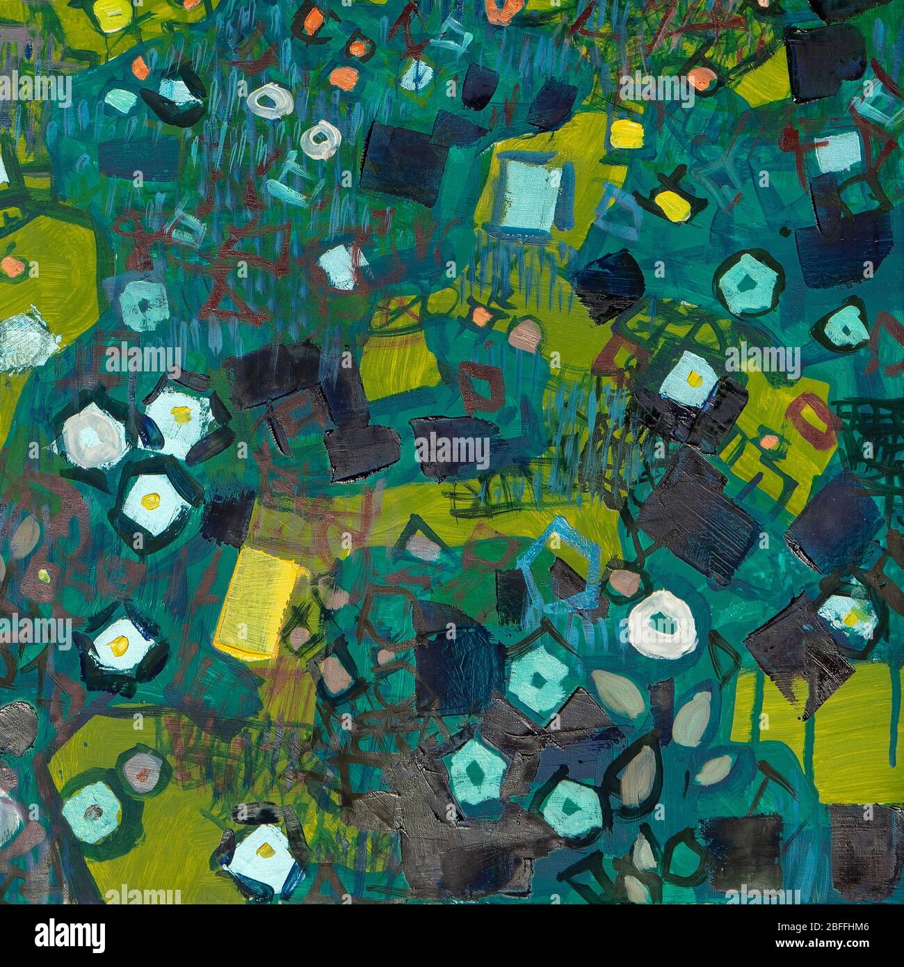 oil painting fragment, abstract illustration Stock Photo - Alamy