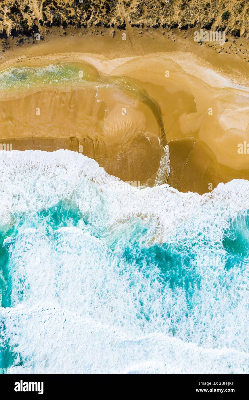 The South Australian coast from above Stock Photo - Alamy