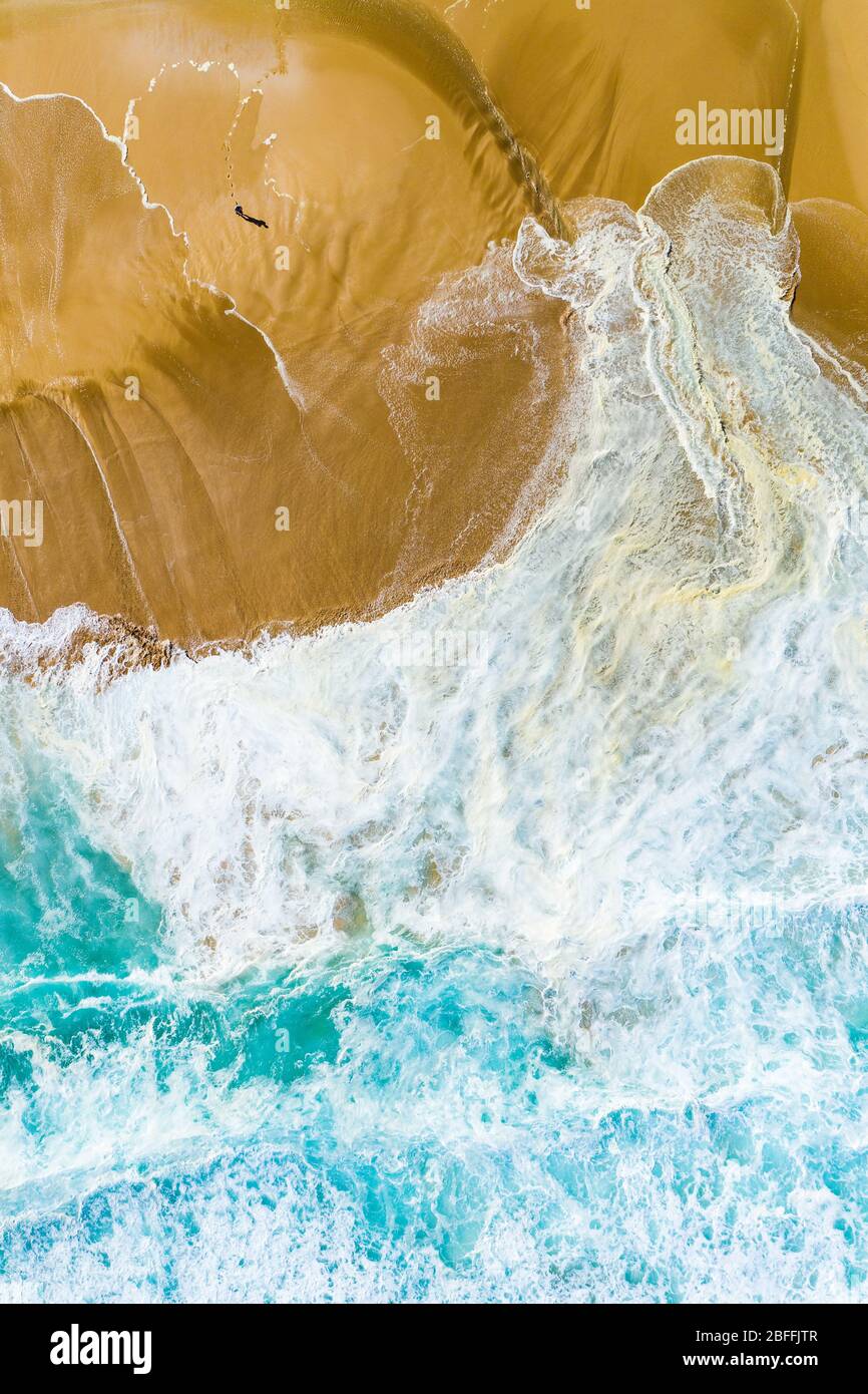 The South Australian coast from above Stock Photo - Alamy