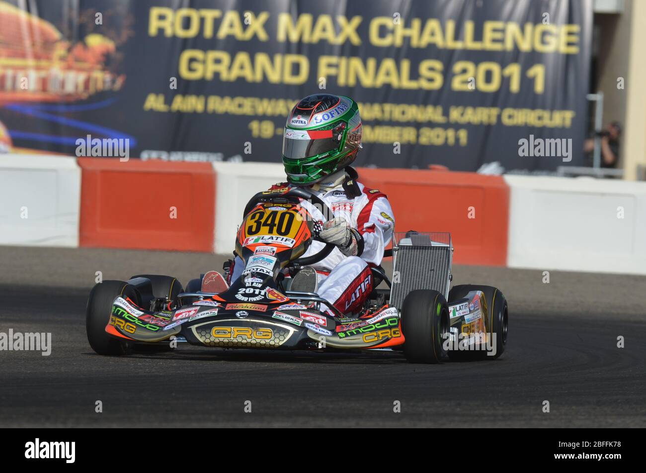 Toronto native Formula One driver Nicholas Latifi during his Karting ...
