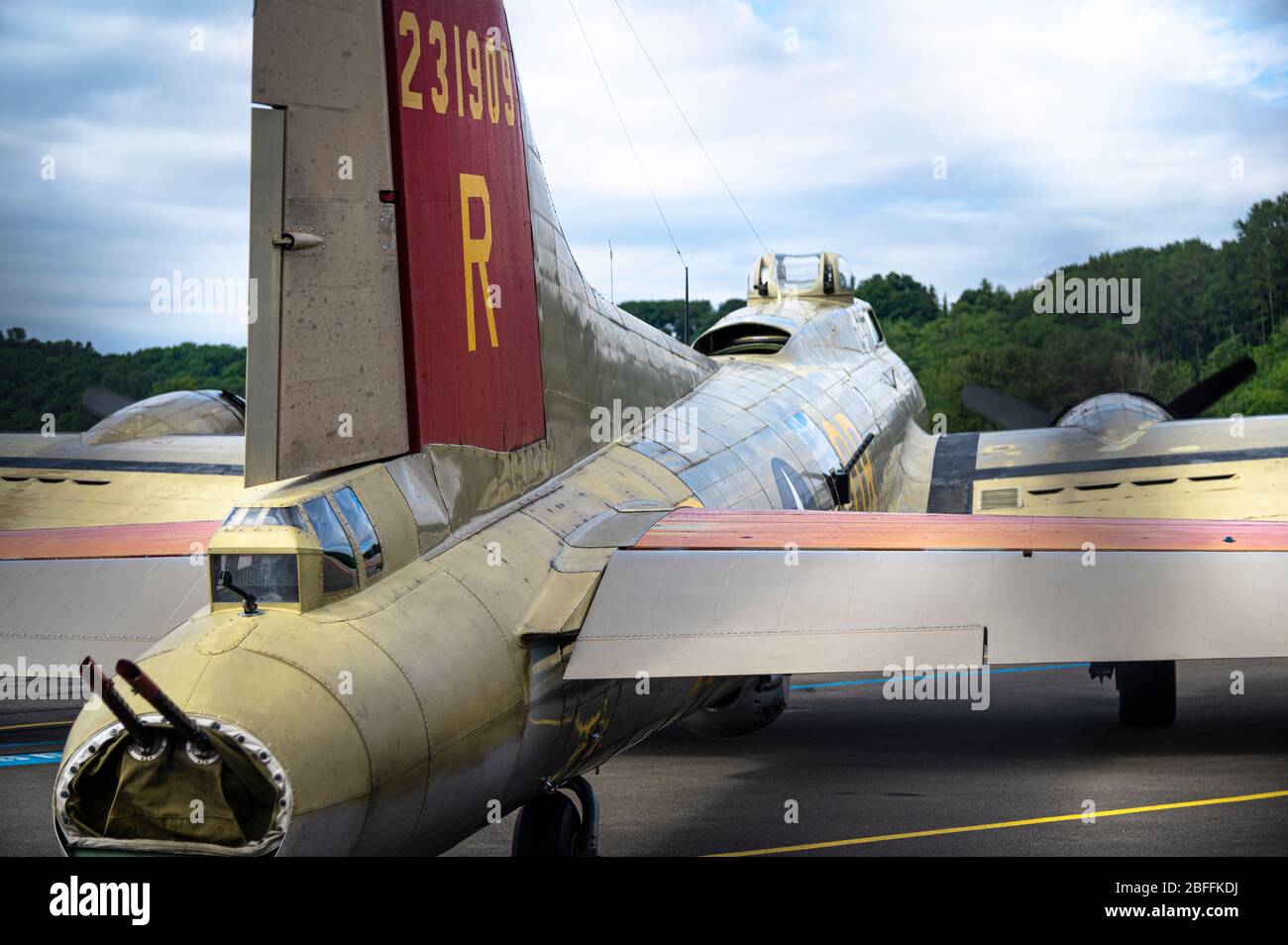 B-17 Flying Fortresses Stock Photo - Alamy