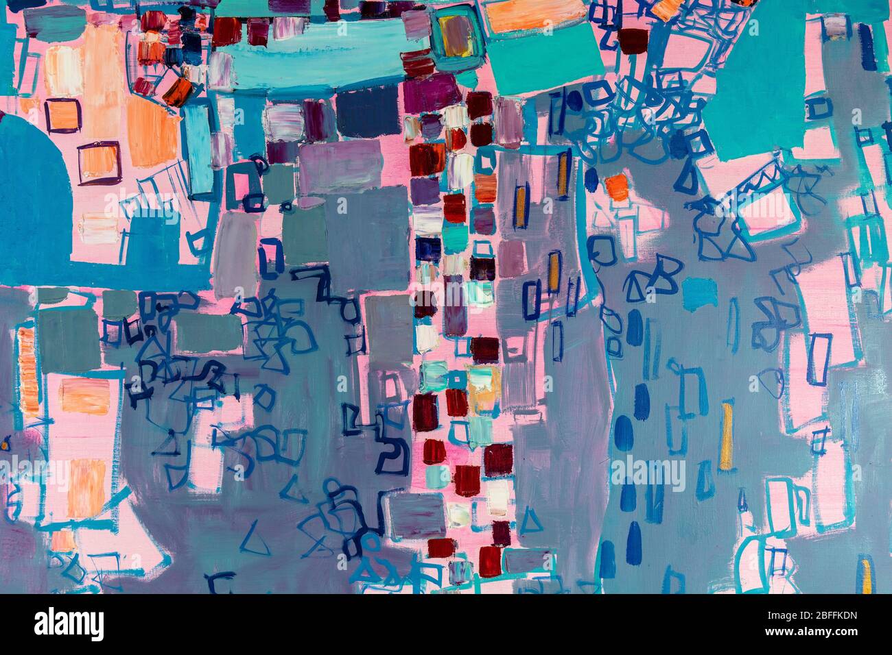 oil painting fragment, abstract illustration Stock Photo - Alamy