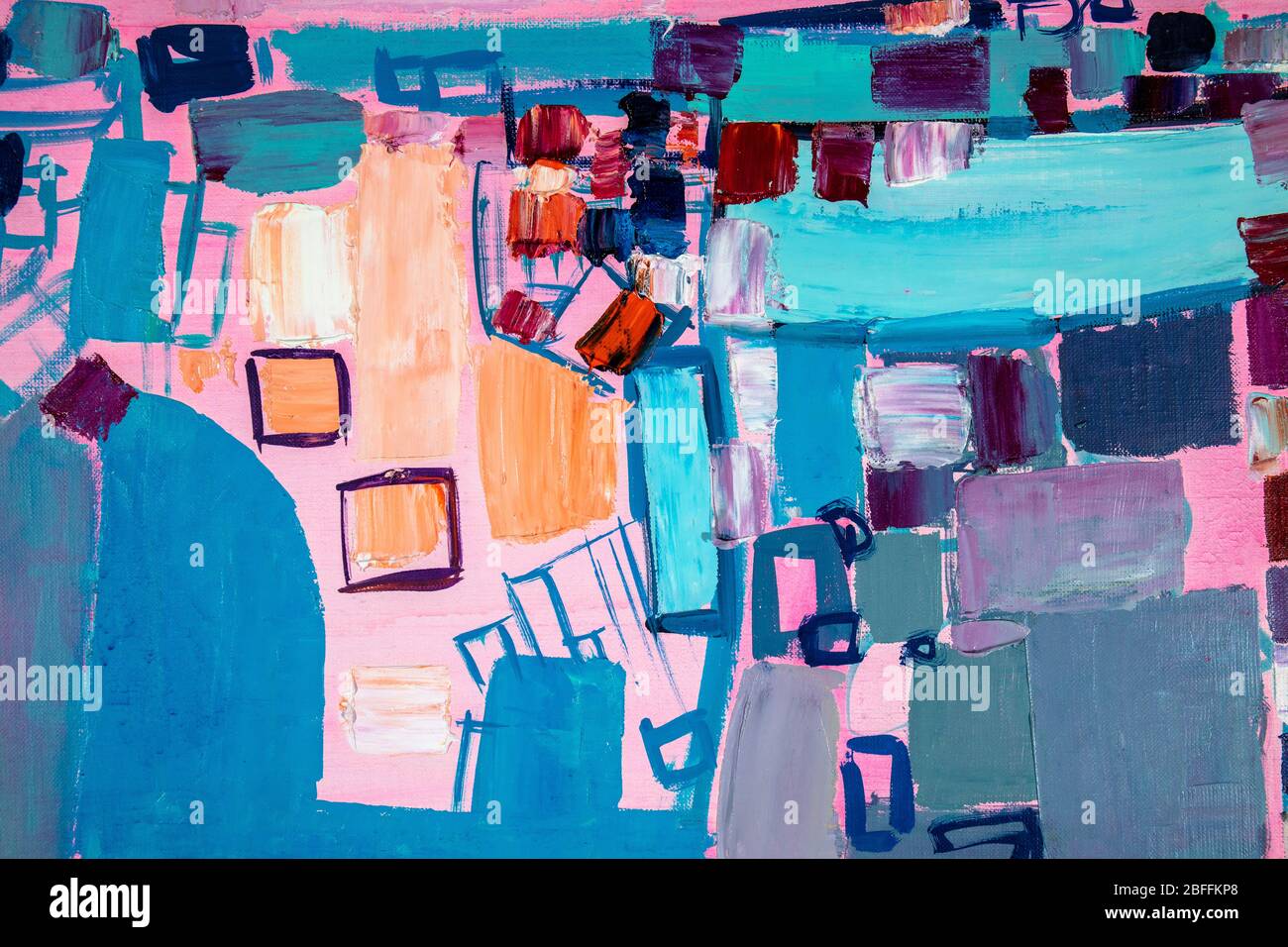 oil painting fragment, abstract illustration Stock Photo - Alamy