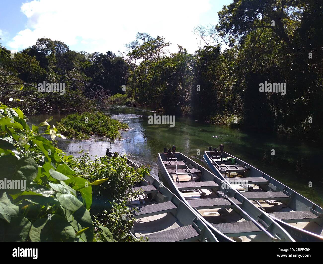 boat trip (float ride) on the Sucuri River, Bonito, Mato Grosso do Sul ...