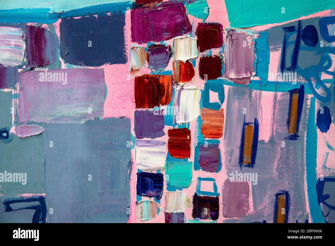 oil painting fragment, abstract illustration Stock Photo - Alamy