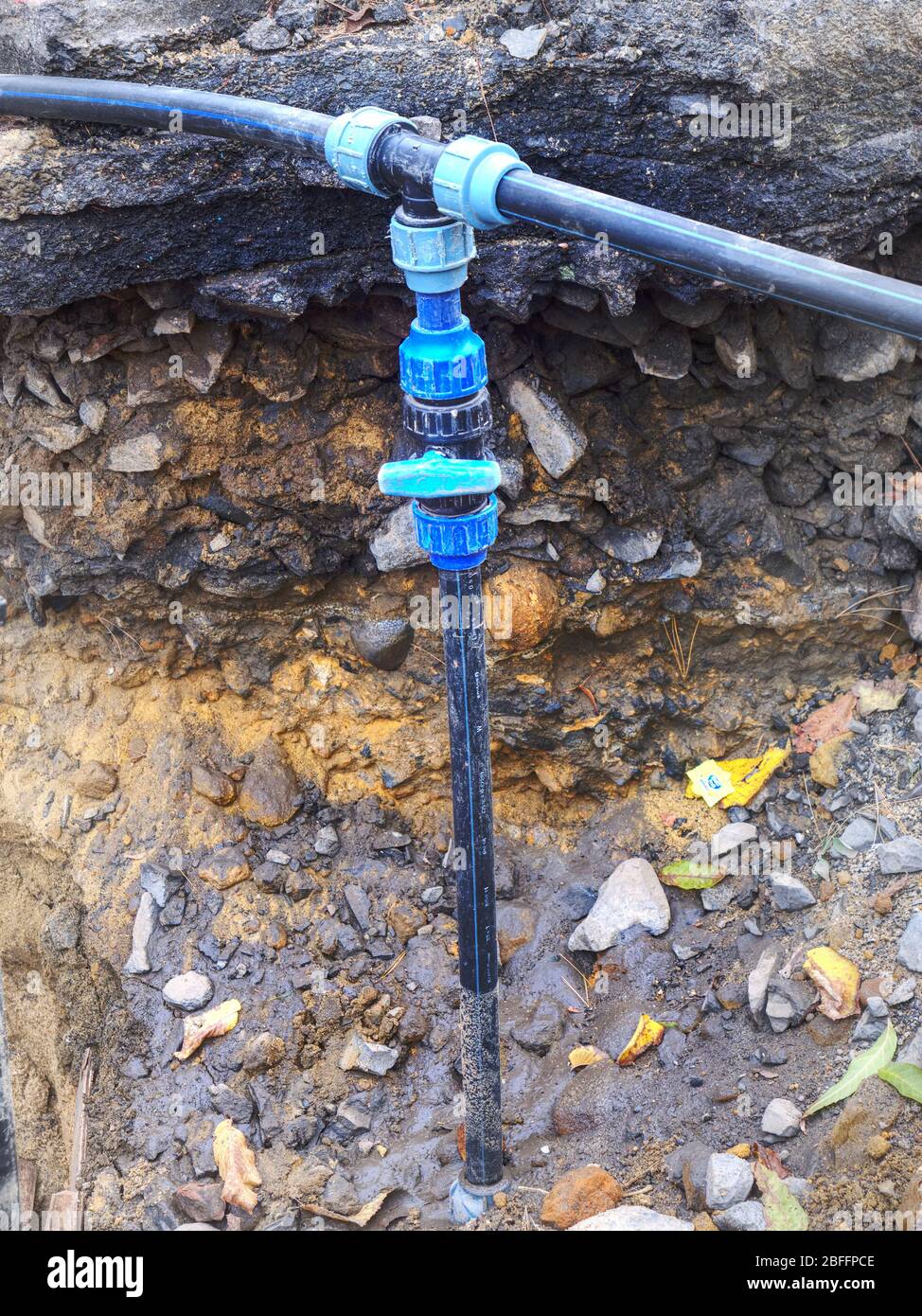 Valve with press reduction in drink water delivery system. Rebuilding ...