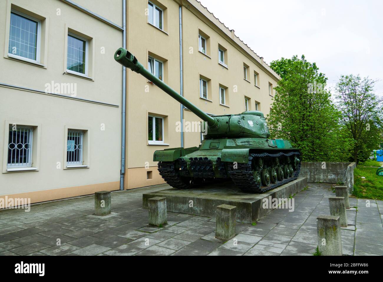 Nowa Huta Communist Neighborhood army tank display Stalin Post World ...