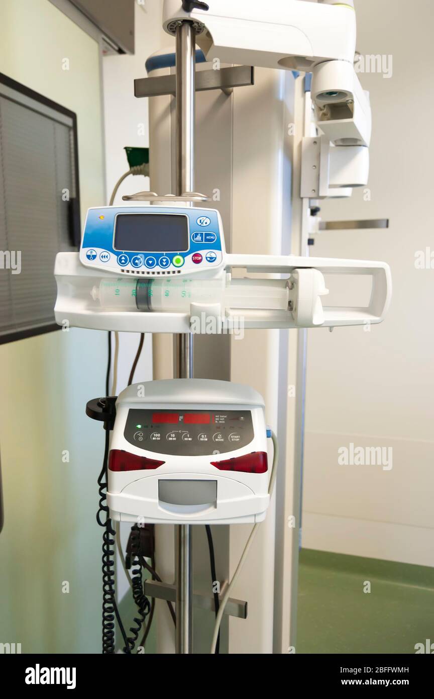 Intensive care unit and trauma care unit of a hospital's emergency ...