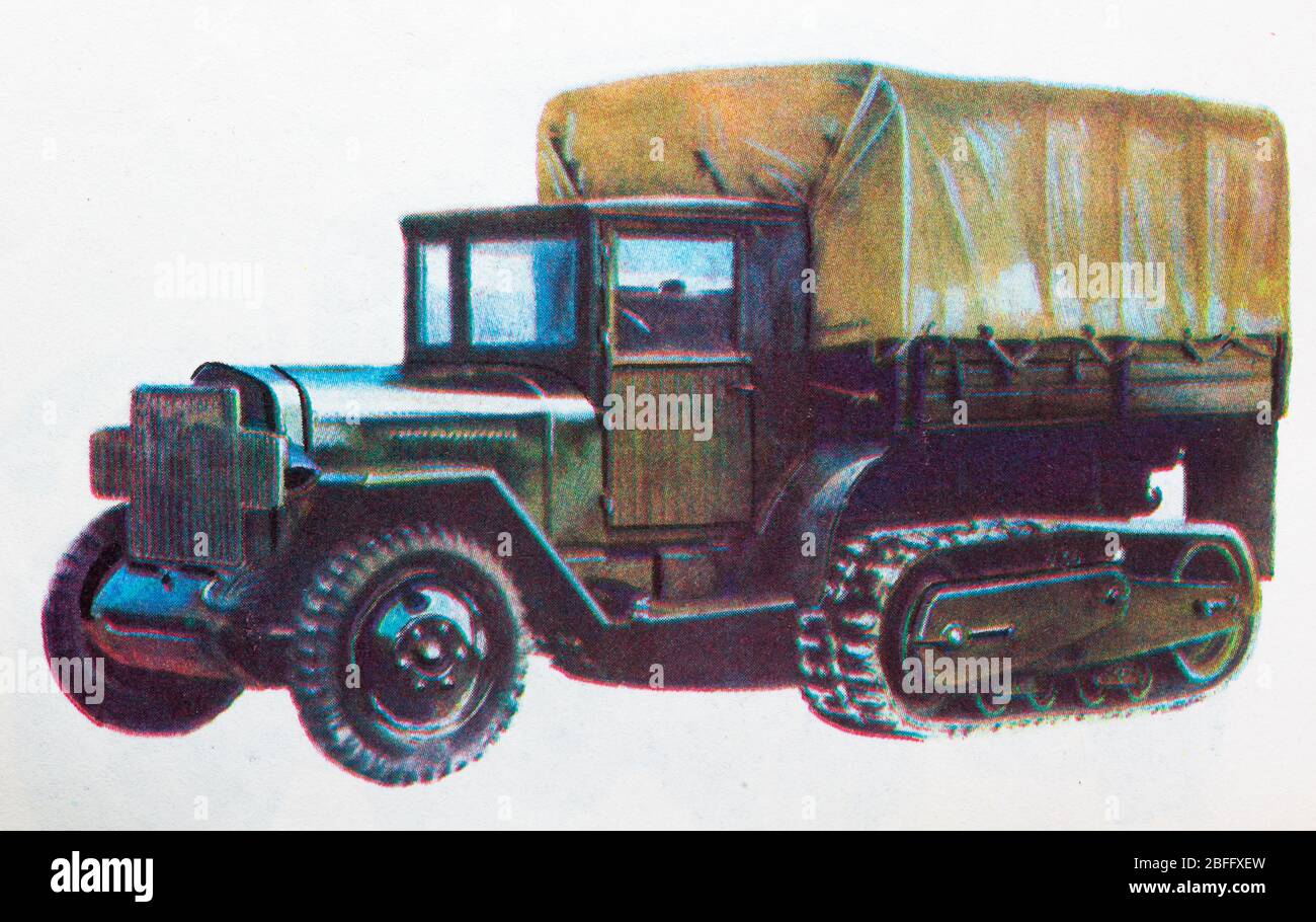 Halftrack wwii hi-res stock photography and images - Alamy