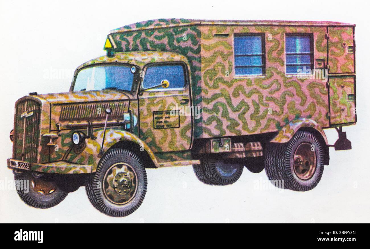 Opel Blitz 3.6 truck, 1930, Germany Stock Photo - Alamy