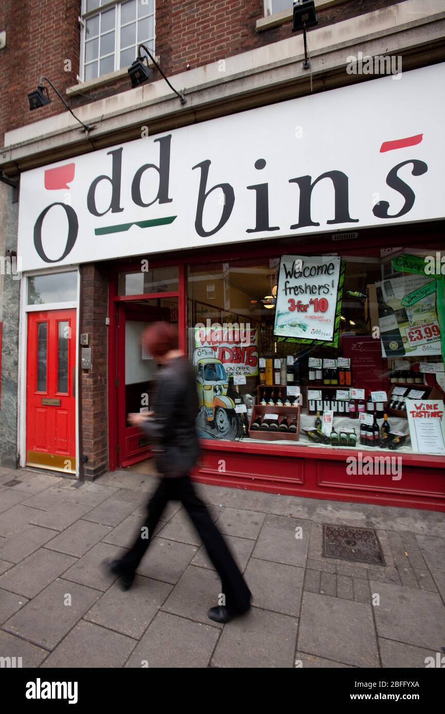Exterior of an Oddbins store Stock Photo - Alamy