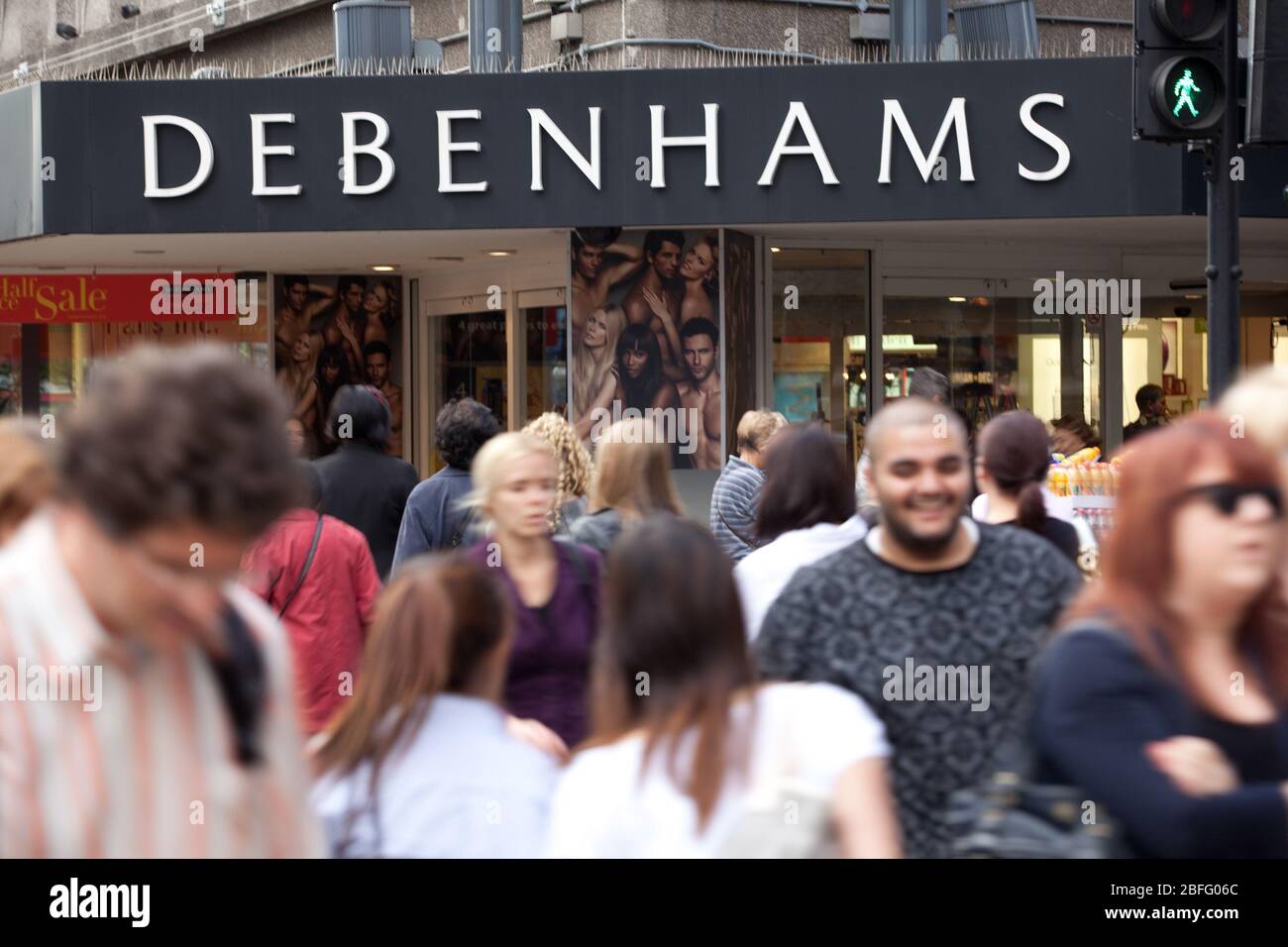 Exterior of a Debenhams department store Stock Photo - Alamy