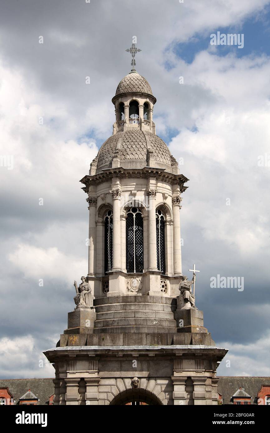 Bell tower trinity college dublin hi-res stock photography and images ...