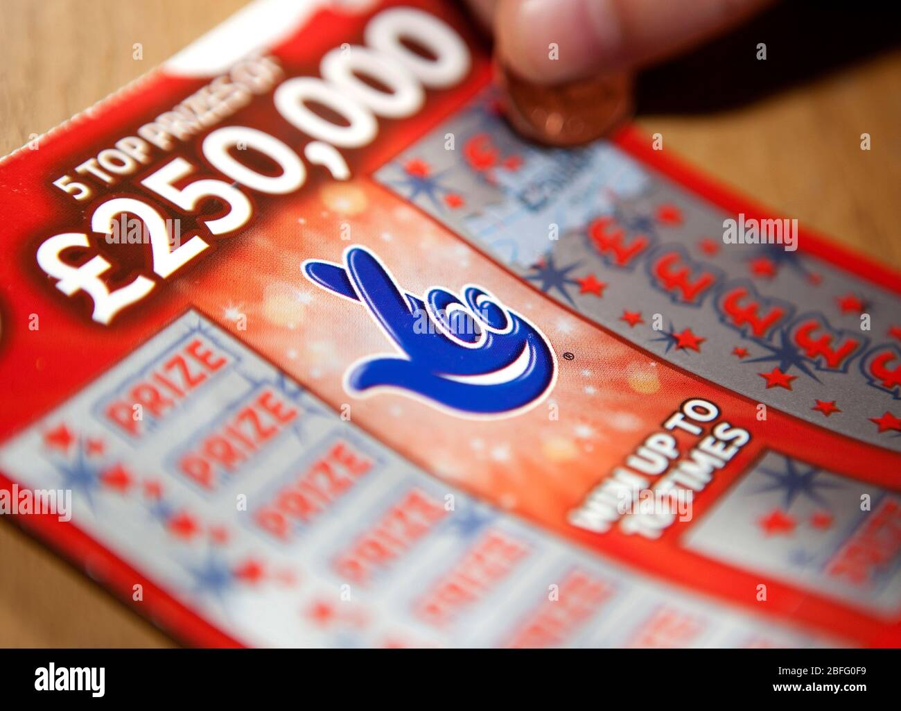 Scratchcard gambling hi-res stock photography and images - Alamy