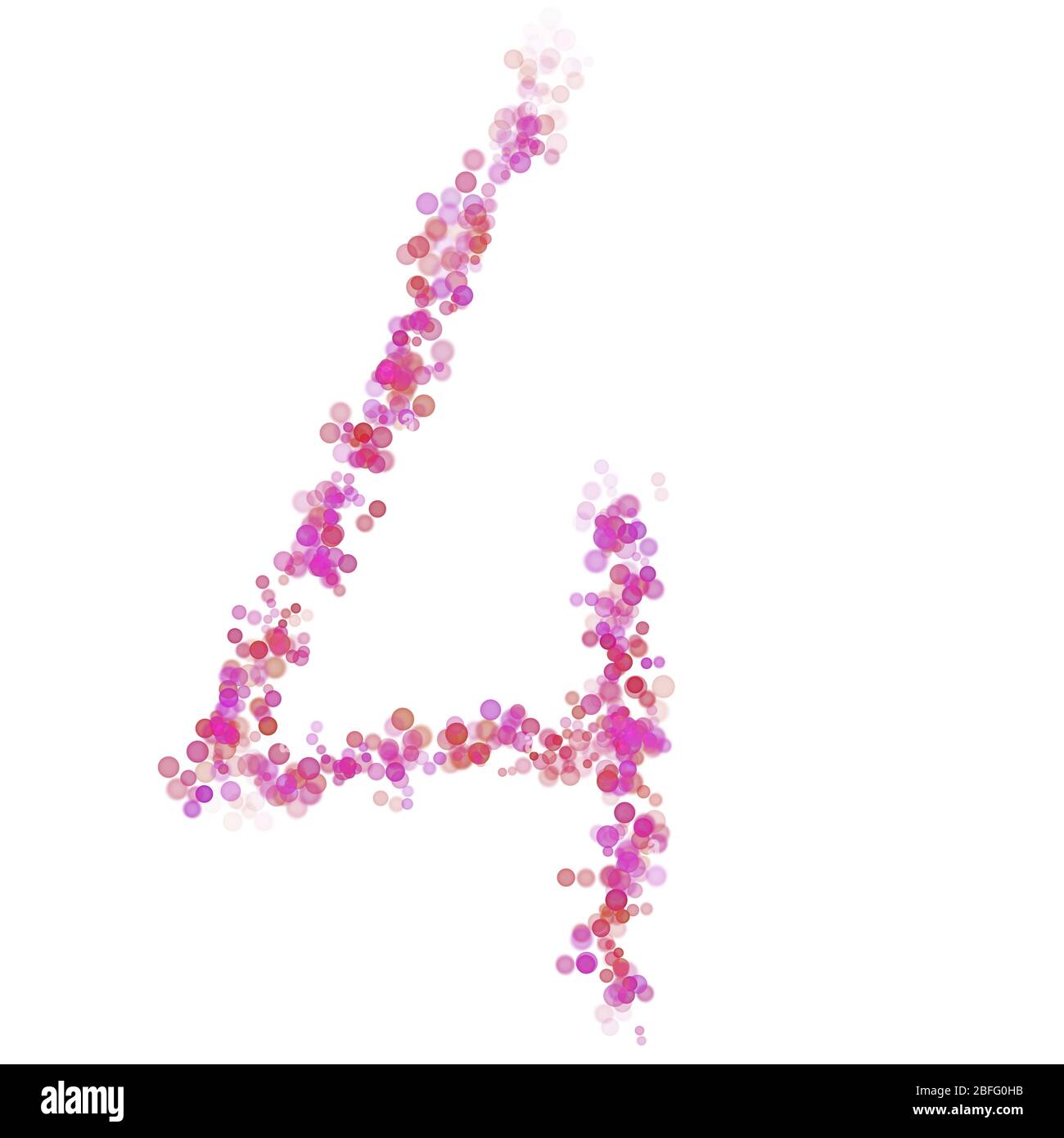 4 typography font letter type hi-res stock photography and images - Alamy