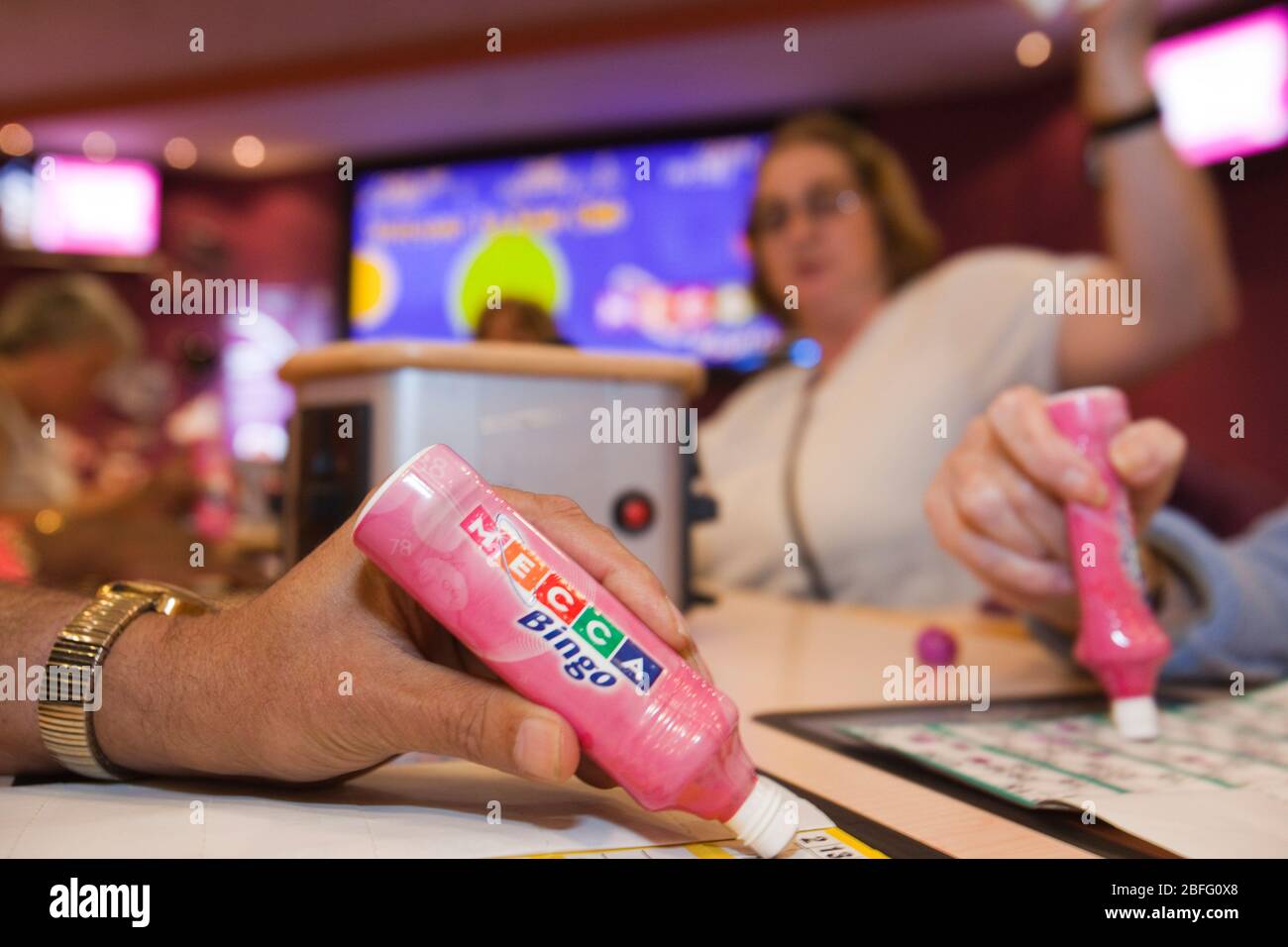 Illustrative image of a Mecca Bingo Stock Photo - Alamy
