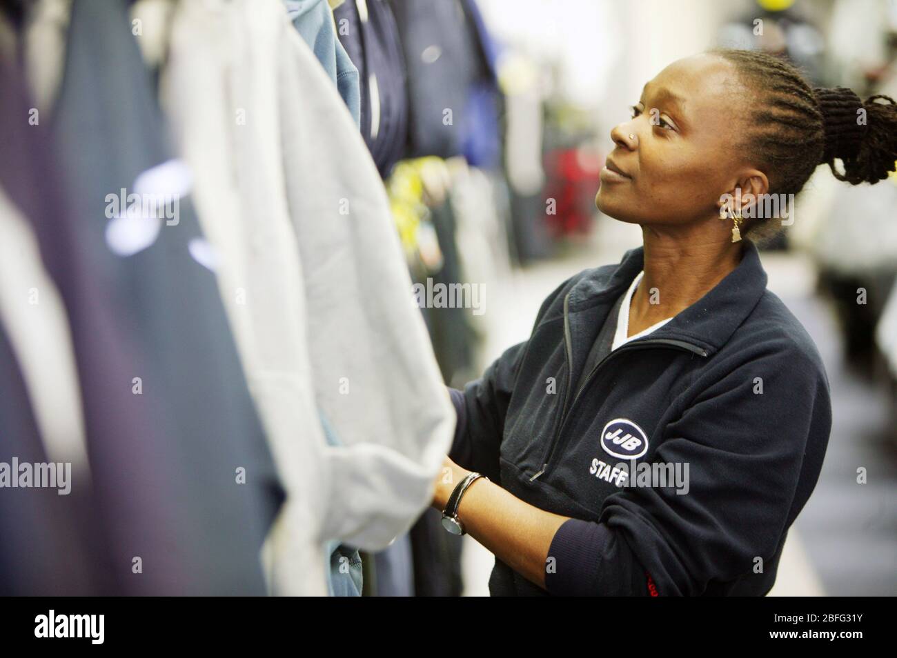 Sports store staff hi-res stock photography and images - Alamy