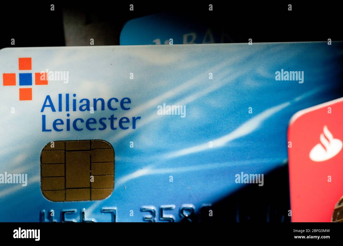 Alliance and Leicester Current account card. Part of the Santander ...