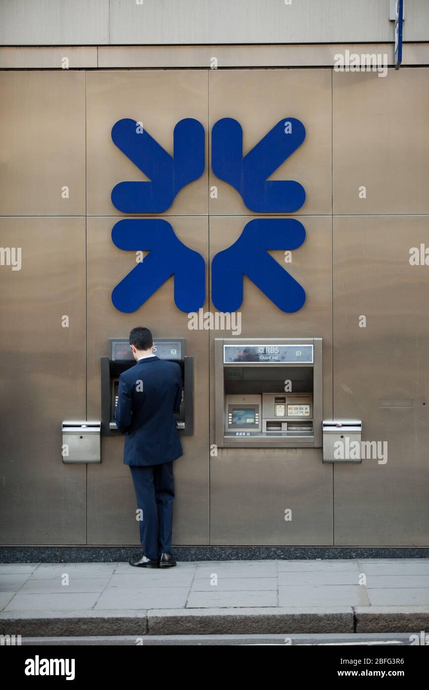 Rbs cash point hi-res stock photography and images - Alamy