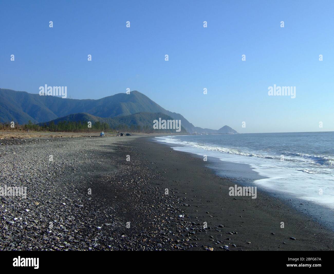 Beautiful landscape of a beach at Yilan, Taiwan Stock Photo - Alamy