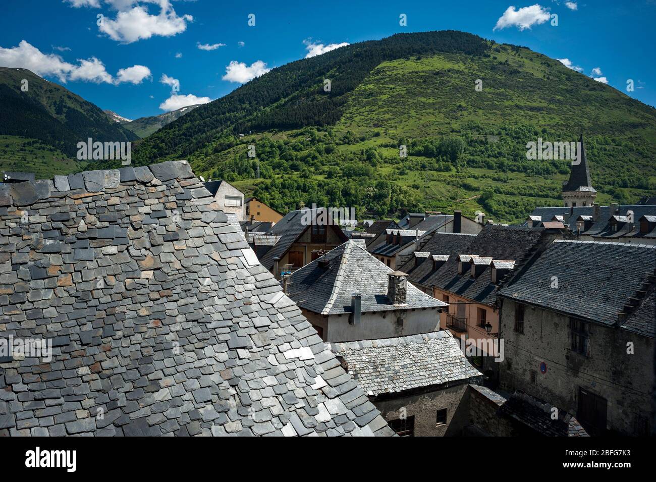 Vielha, Val d'Aran, Catalunya Stock Photo - Alamy