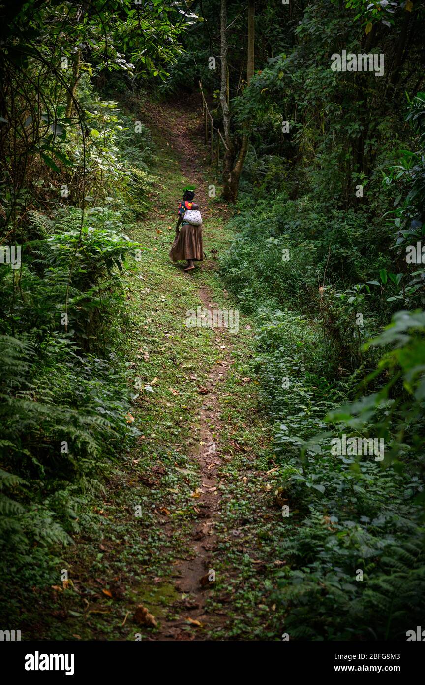 Uganda pygmies hi-res stock photography and images - Alamy