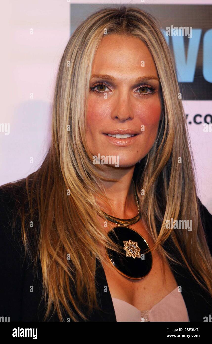 Molly Sims, 2009, Photo By John Barrett/PHOTOlink Stock Photo - Alamy