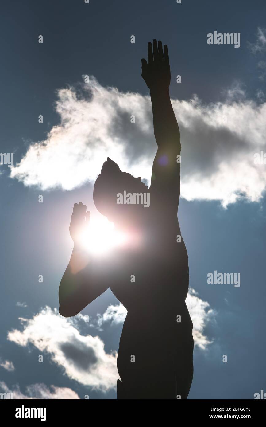 Statue of Eternal Life in Cleveland Ohio Stock Photo - Alamy